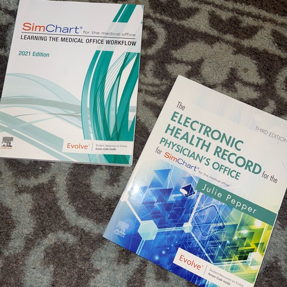 Evolve | Office | Set Of 2 Simchart Evolve Medical Office Books | Poshmark